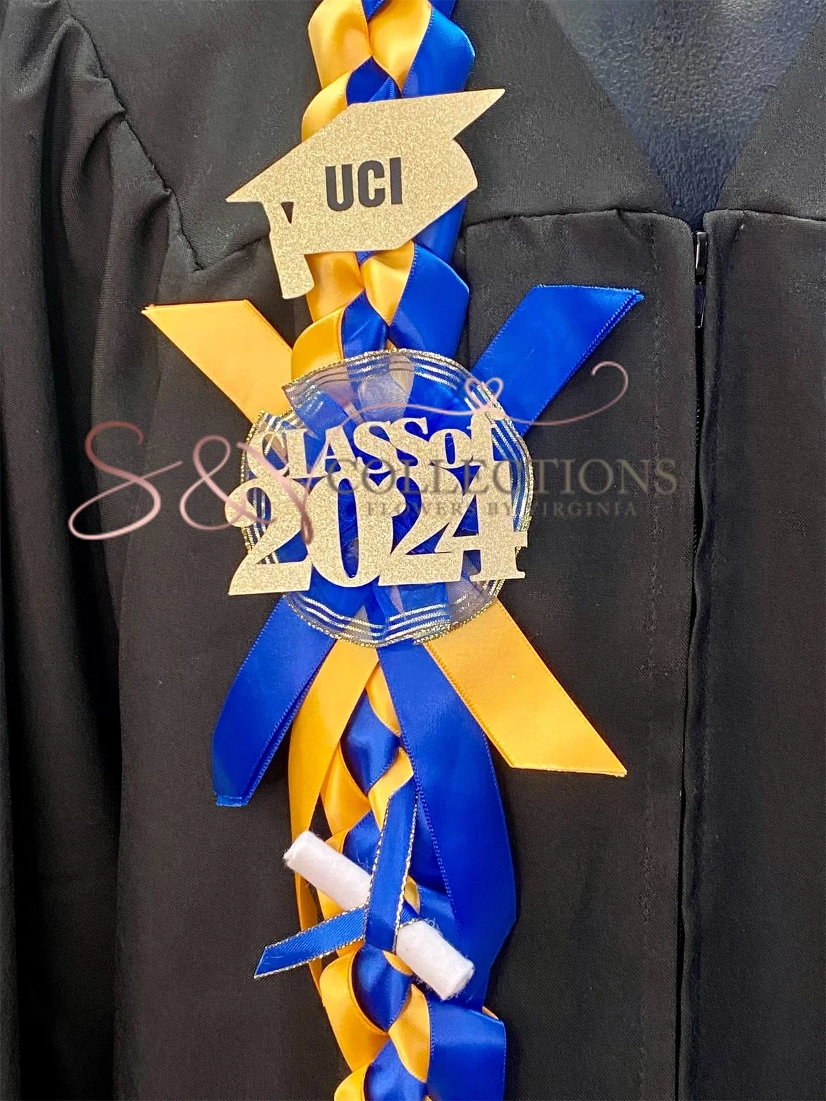 Graduation Ribbon Lei — S & V Collections
