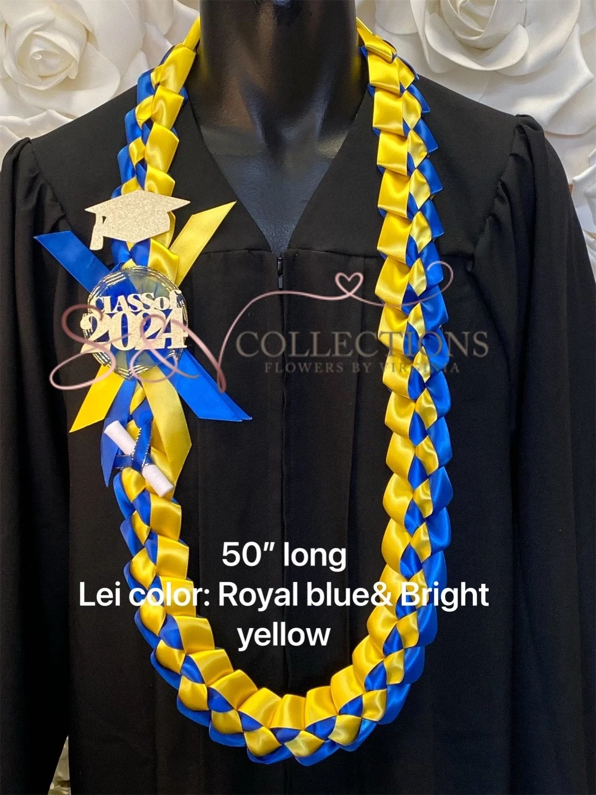 Graduation Ribbon Lei — S & V Collections
