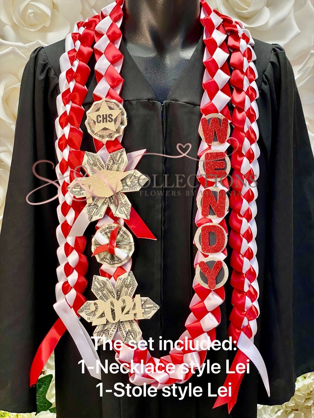 Graduation Money Flower and Butterfly Lei — S & V Collections