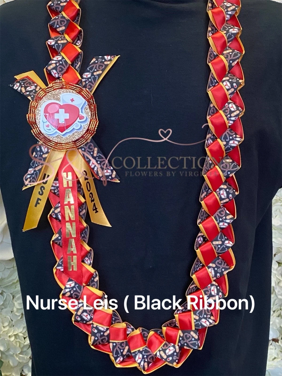 Nurse/Doctor/Pharmacist/Dentist Graduation Leis — S & V Collections