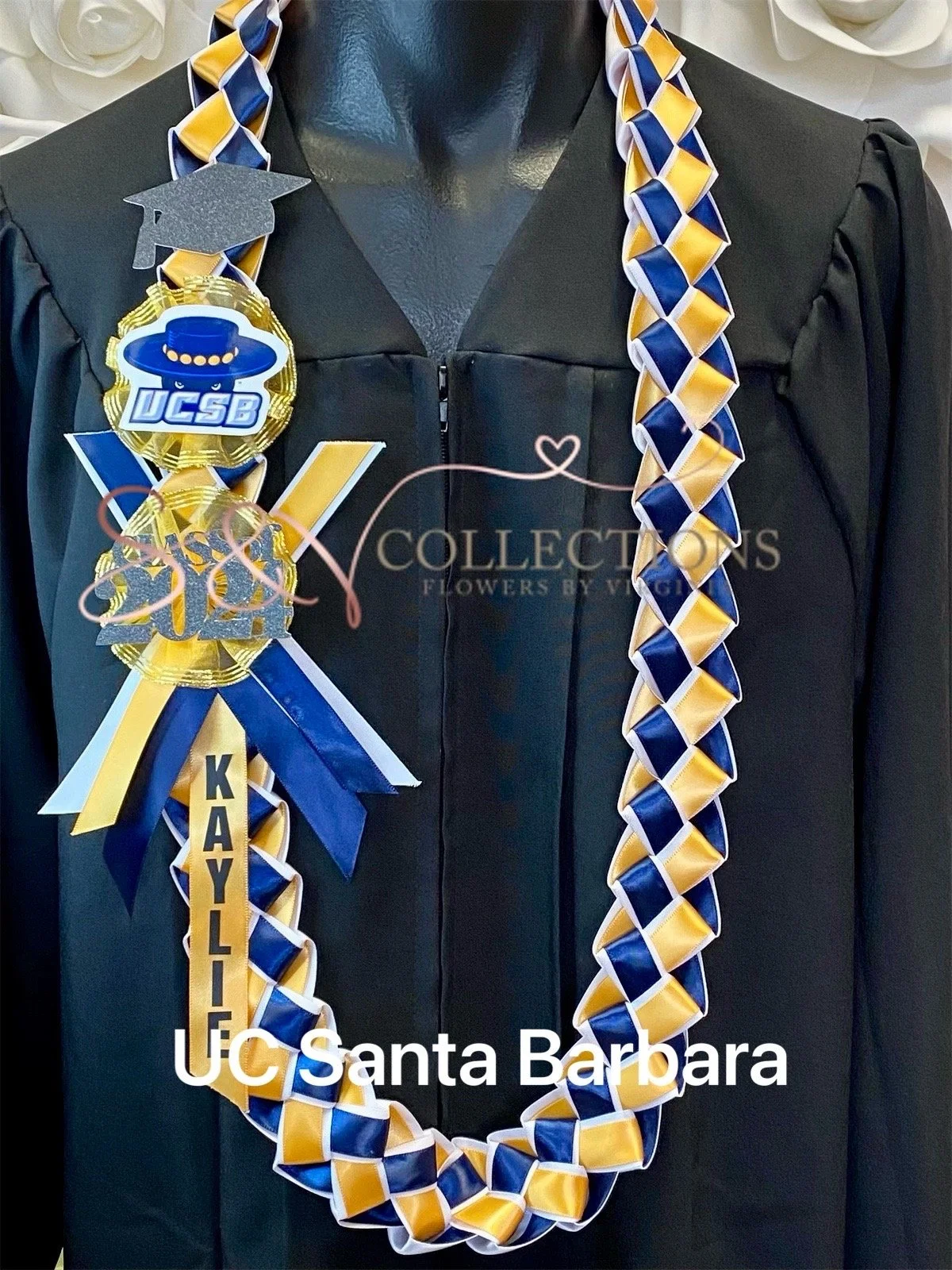 Graduation Ribbon Lei — S & V Collections