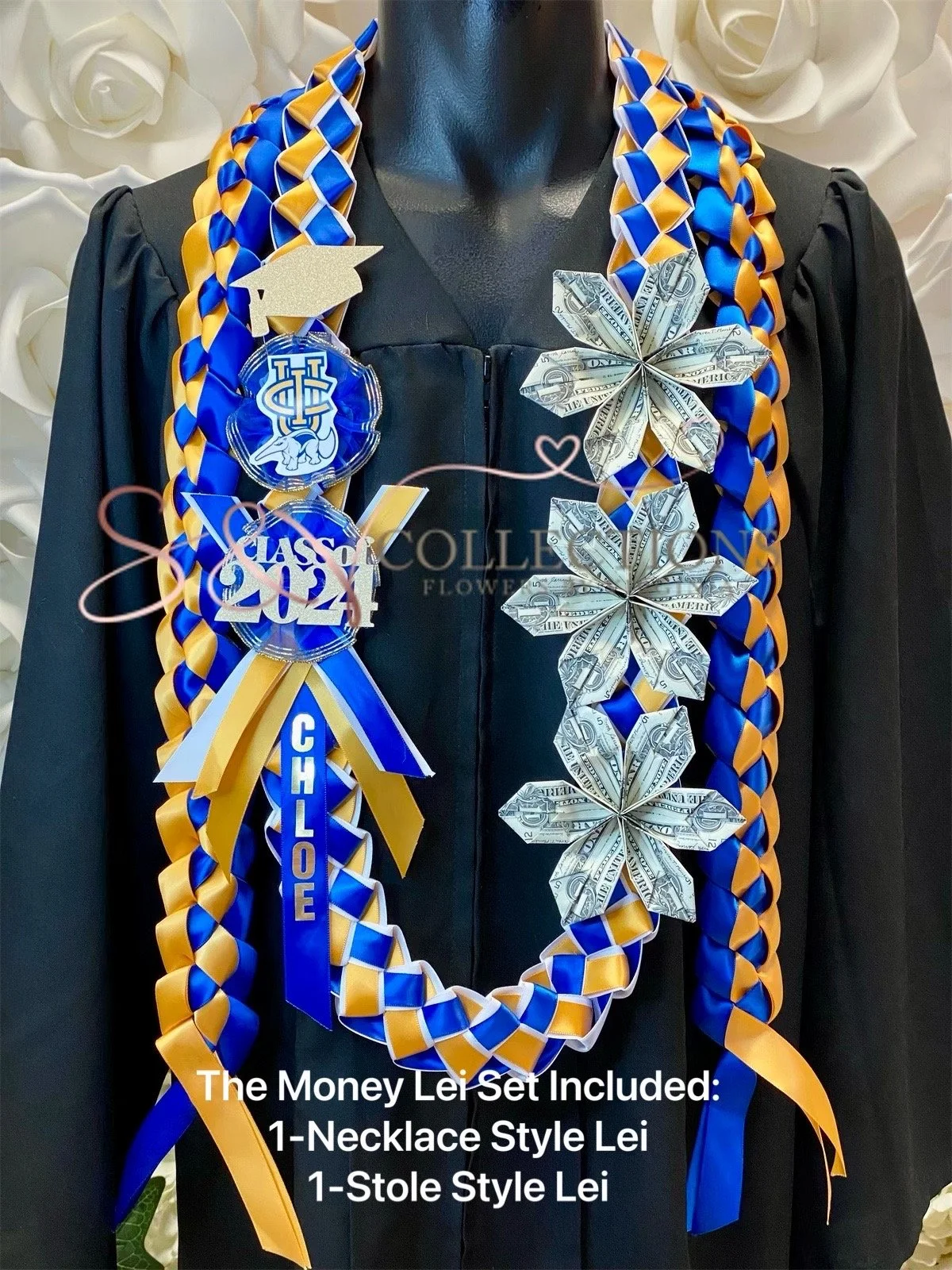UCLA Graduation Lei — S & V Collections