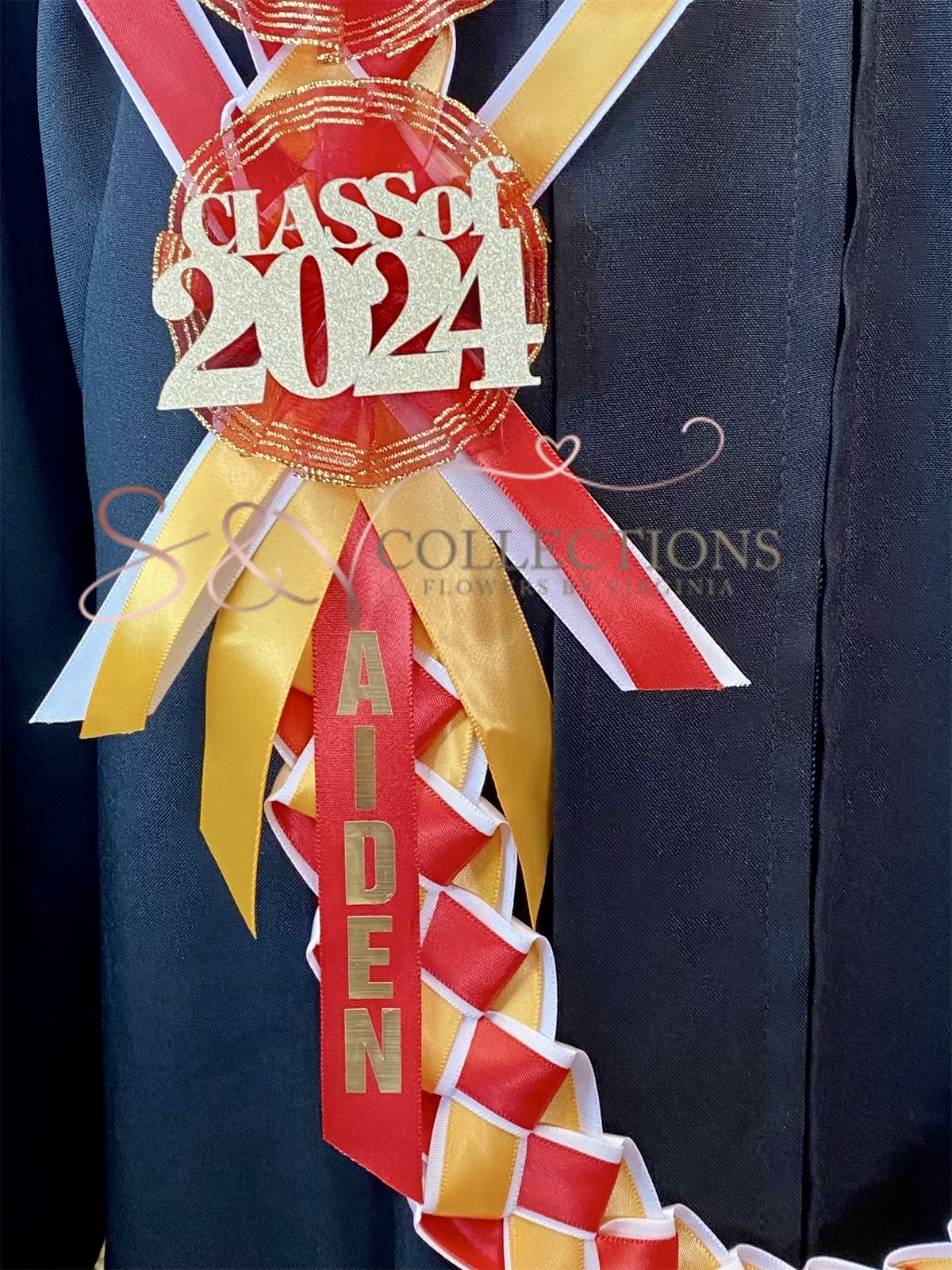 Ribbon Graduation Lei - #93 — S & V Collections