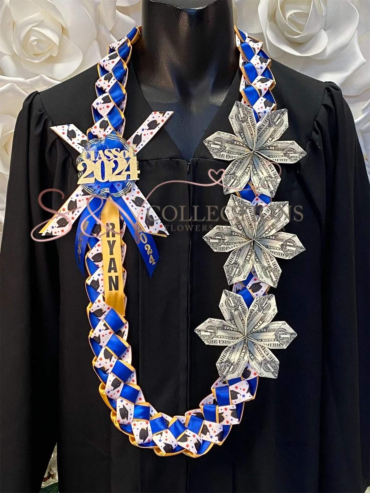 Graduation Cap Themed Graduation Lei — S & V Collections
