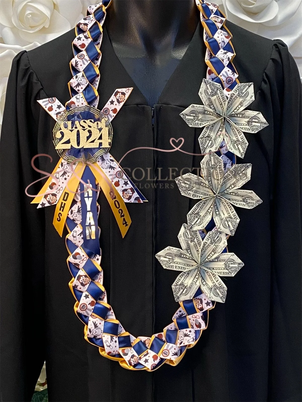 Graduation Cap Themed Graduation Lei — S & V Collections
