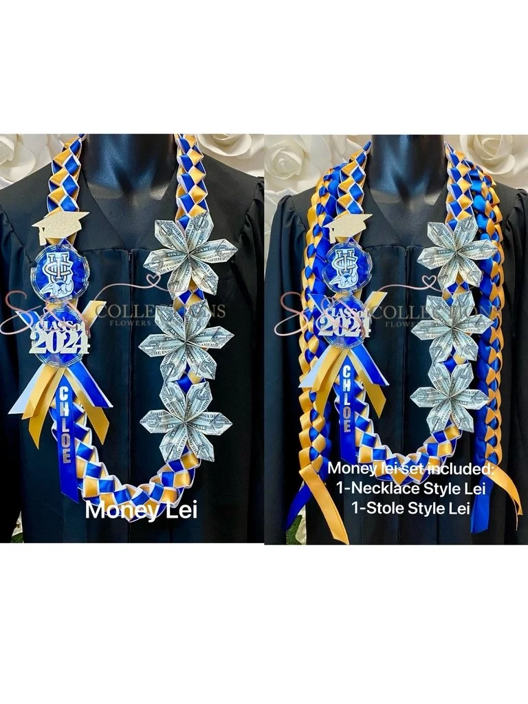 UCLA Graduation Lei — S & V Collections