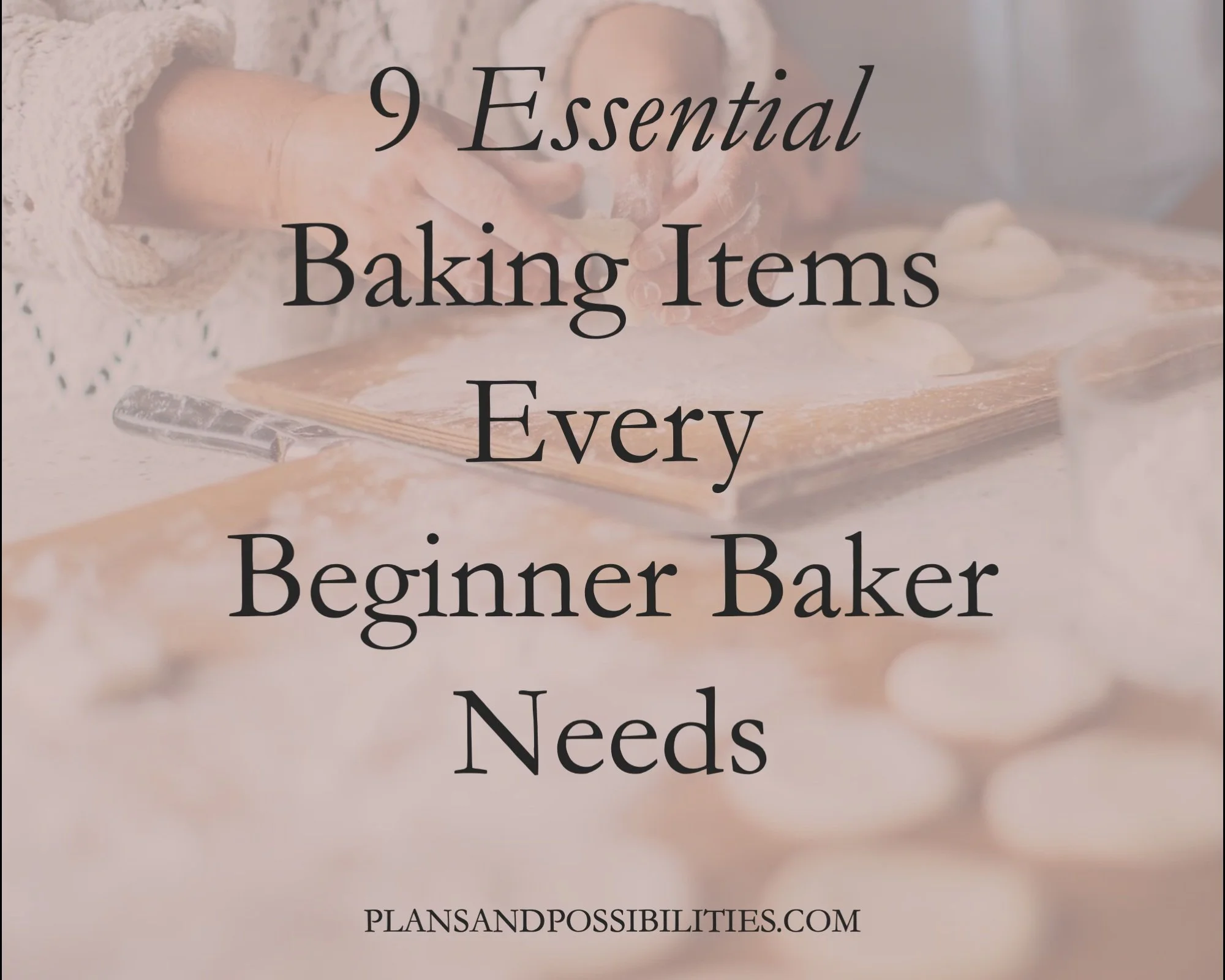 Blog — Plans & Possibilities