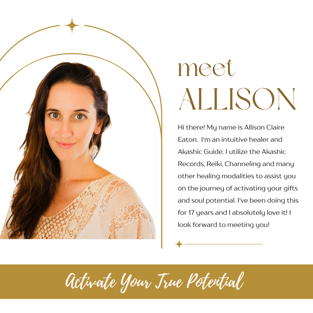 Reiki Certification | Akashic Records Training |ॐ Allison Eaton