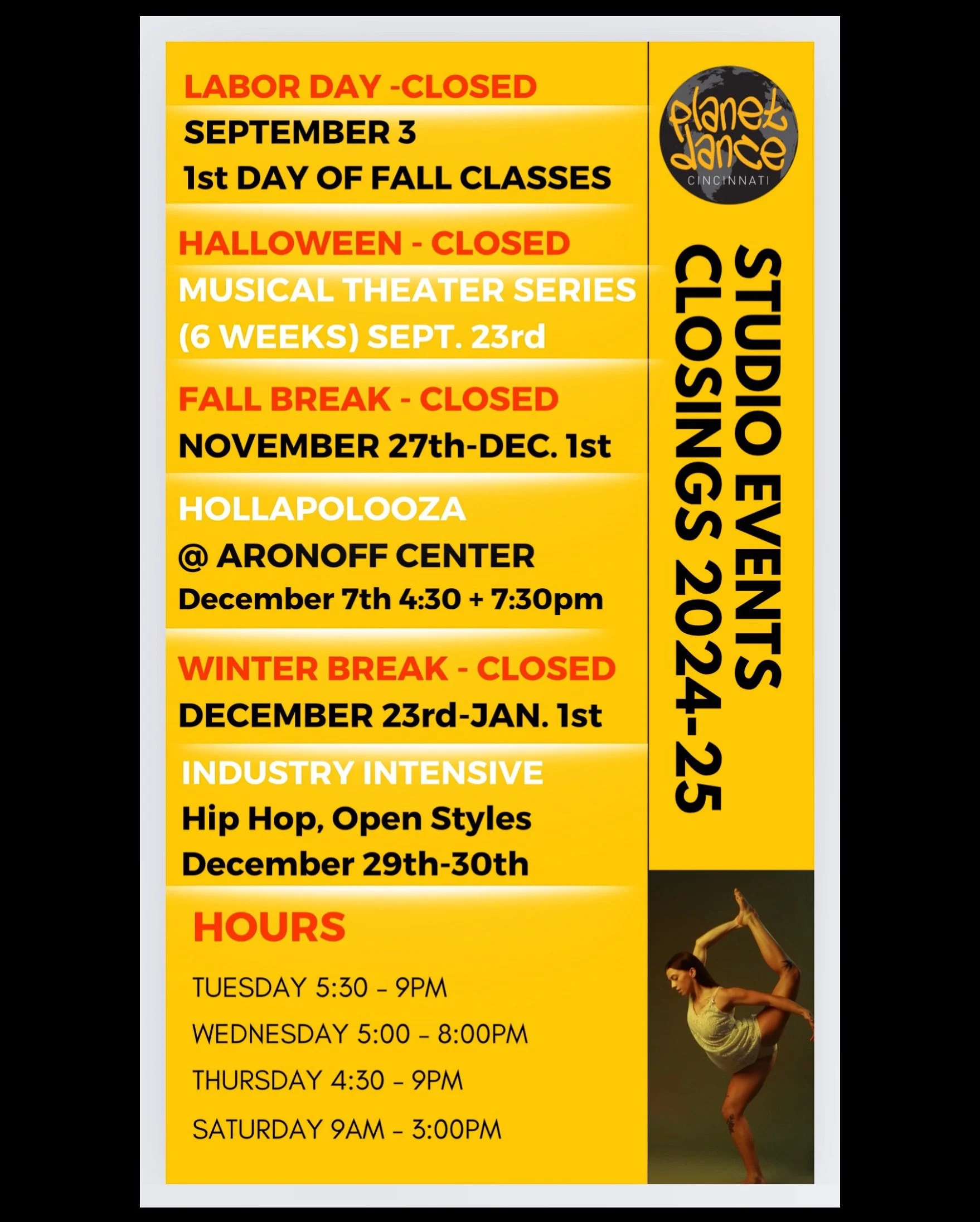 CLASSES — Planet Dance Cincinnati