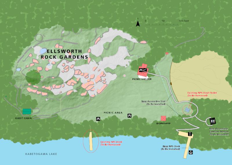 Ellsworth Rock Garden Map | Fasci Garden