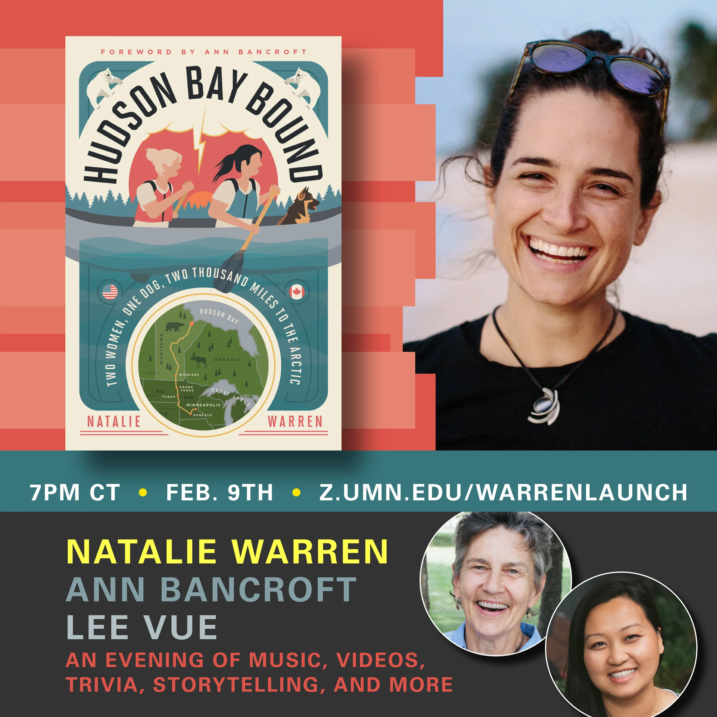 Virtual Book Launch for Hudson Bay Bound: Two Women, One Dog, Two ...