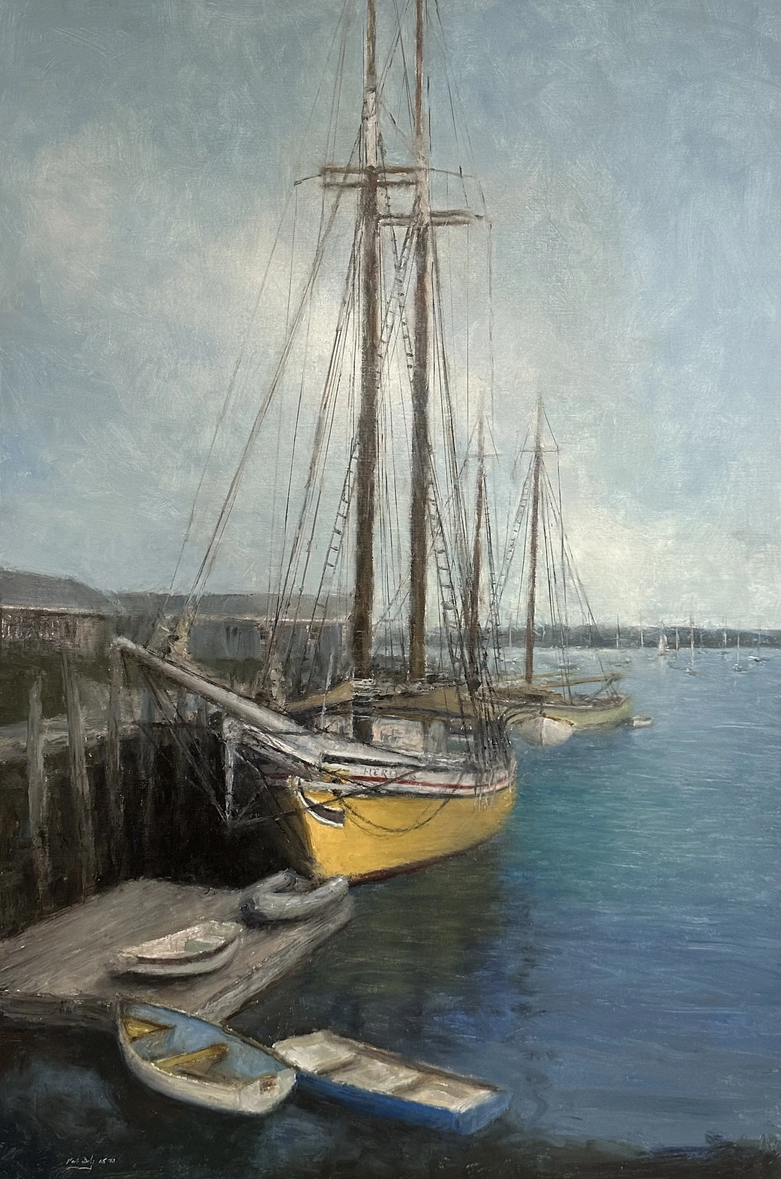 Harbor, Boat & Sea Paintings by Artist Mark Daly
