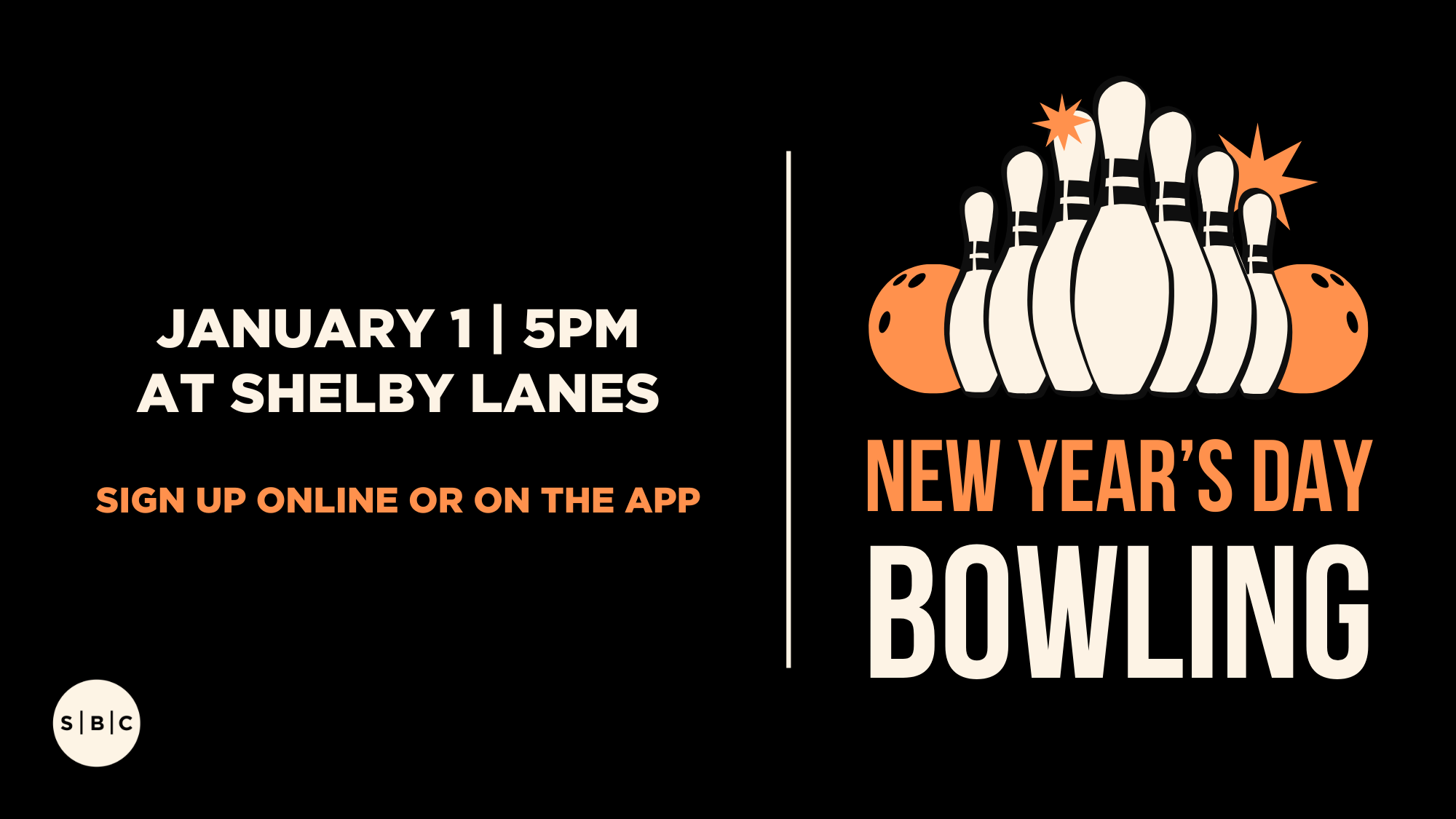 New Years Day Bowling — Shelby Bible Church