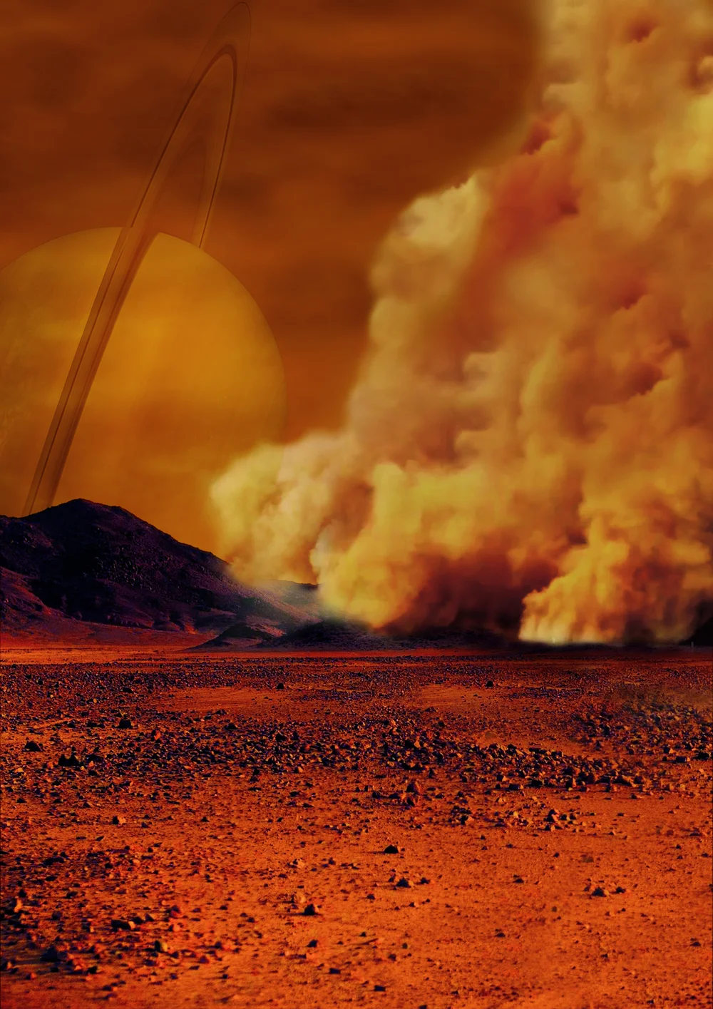 Titan's Massive Dust Storms — Caltech Magazine