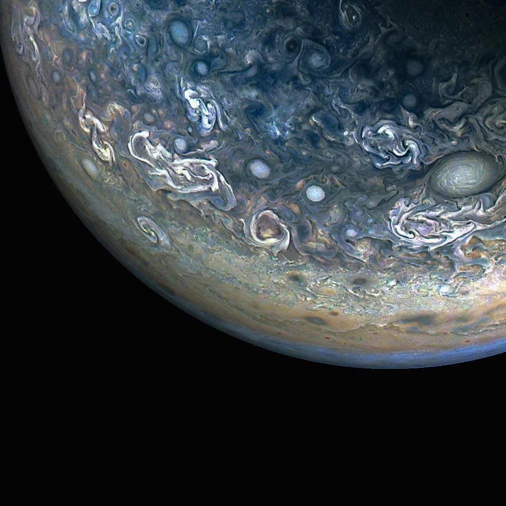 The Magnificence of Jupiter, Captured by Juno — Caltech Magazine