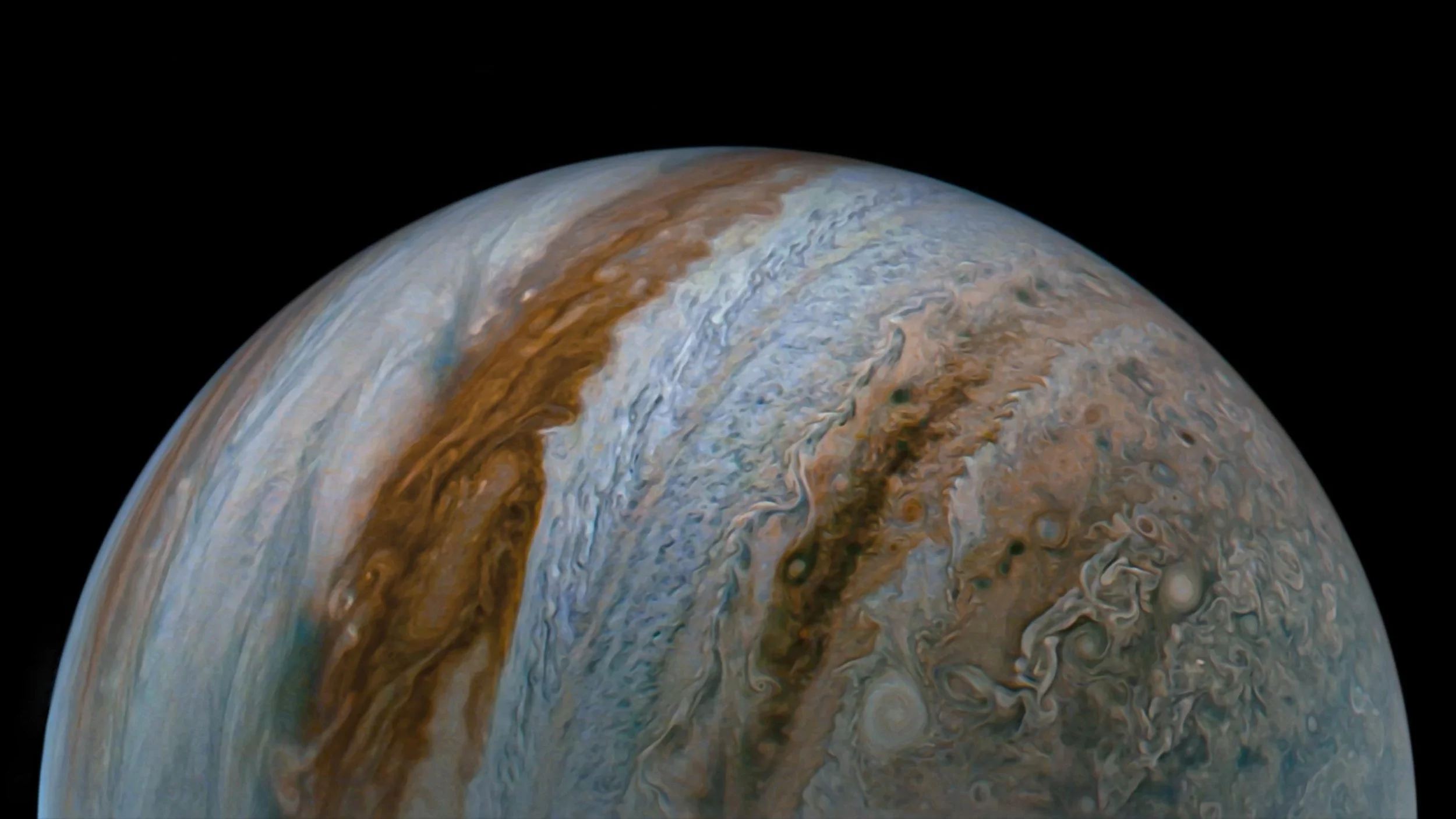 The Magnificence of Jupiter, Captured by Juno — Caltech Magazine