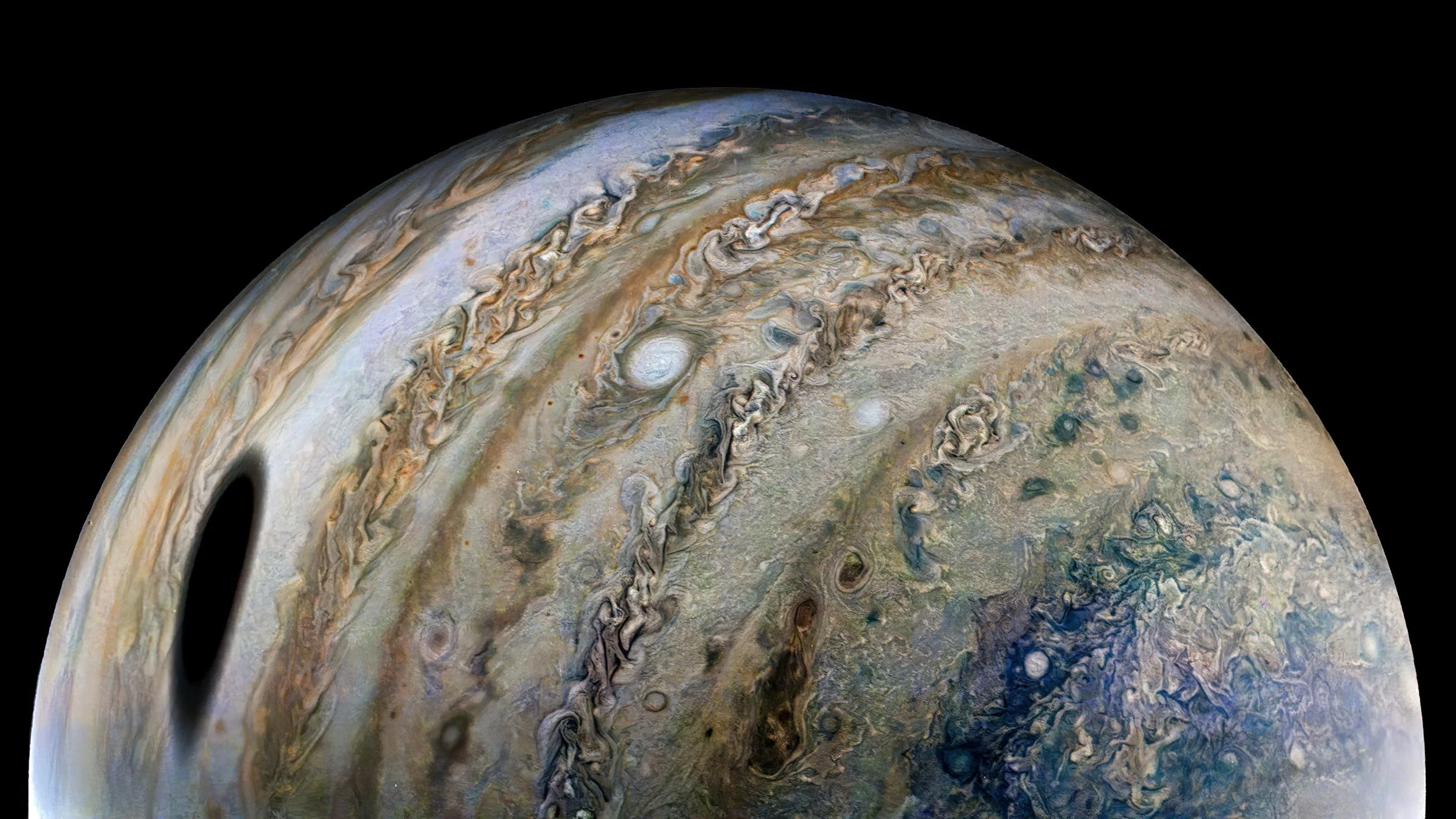 The Magnificence of Jupiter, Captured by Juno — Caltech Magazine