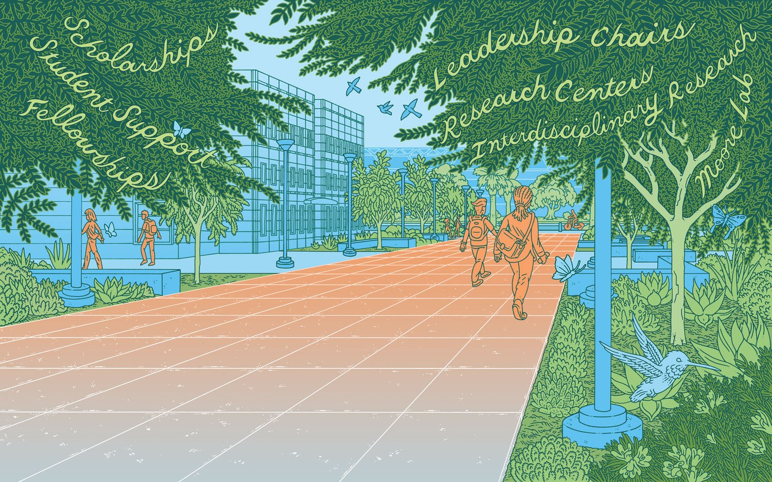 Walking the Moore Walk — Caltech Magazine