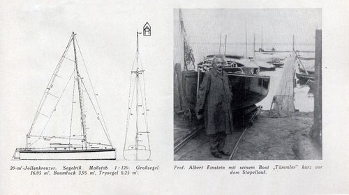 Albert Einstein's Sailboat, the Tümmler — Caltech Magazine