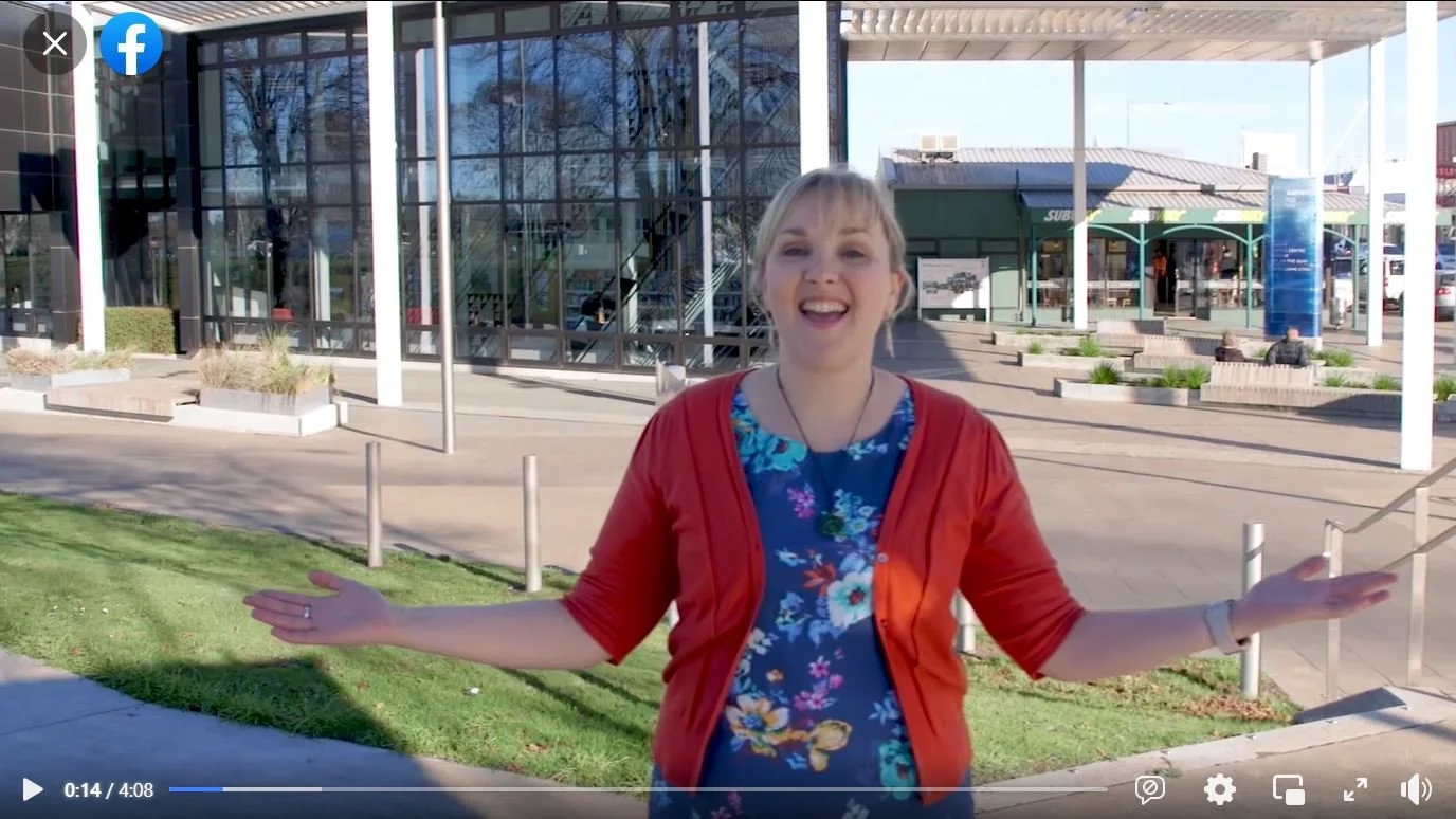 Laura in the library