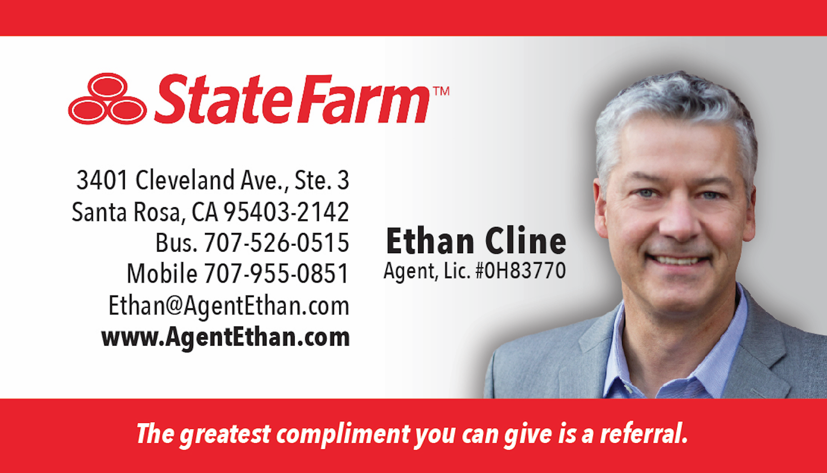 State Farm Insurance Card Template