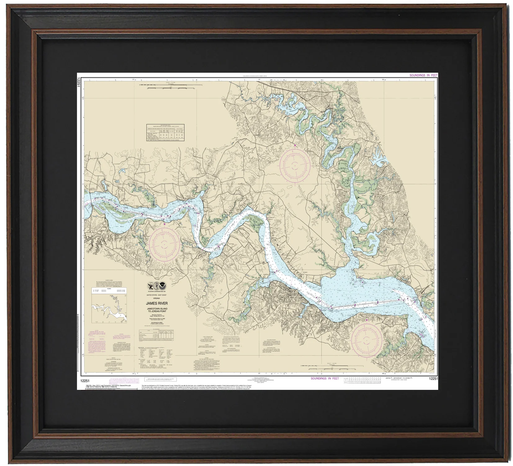 James River Va Map