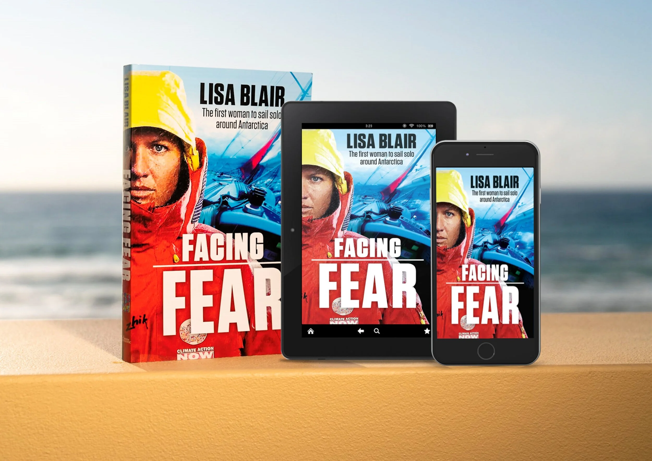 Facing Fear Book — Lisa Blair Sails the World