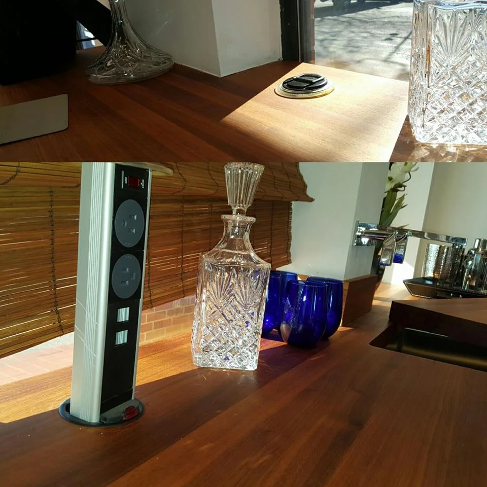 Hidden & Accessible Electrical Outlets — Kitchen, Bath, Home Design ...