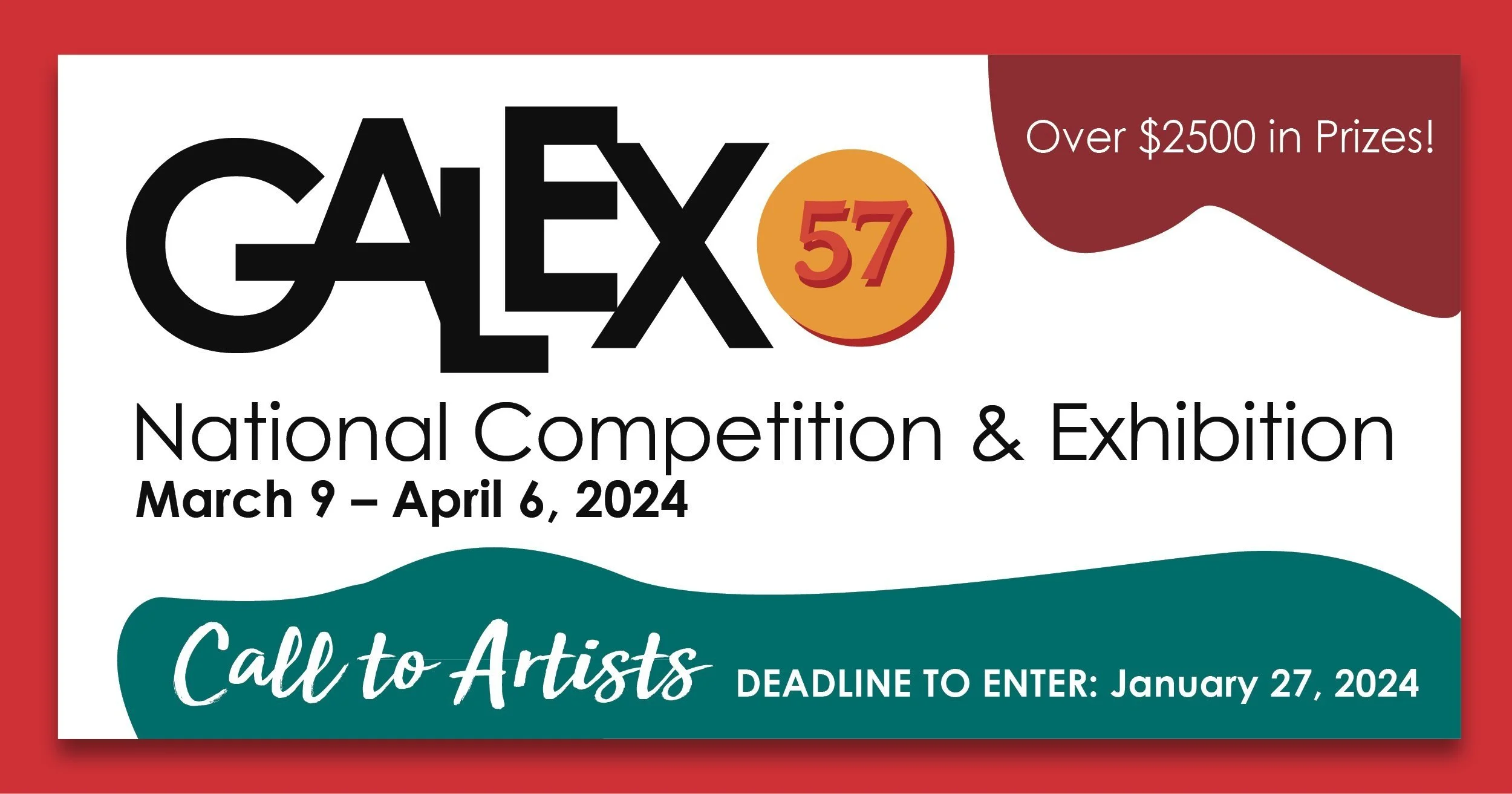 GALEX National Competition & Exhibition — Galesburg Community Arts Center