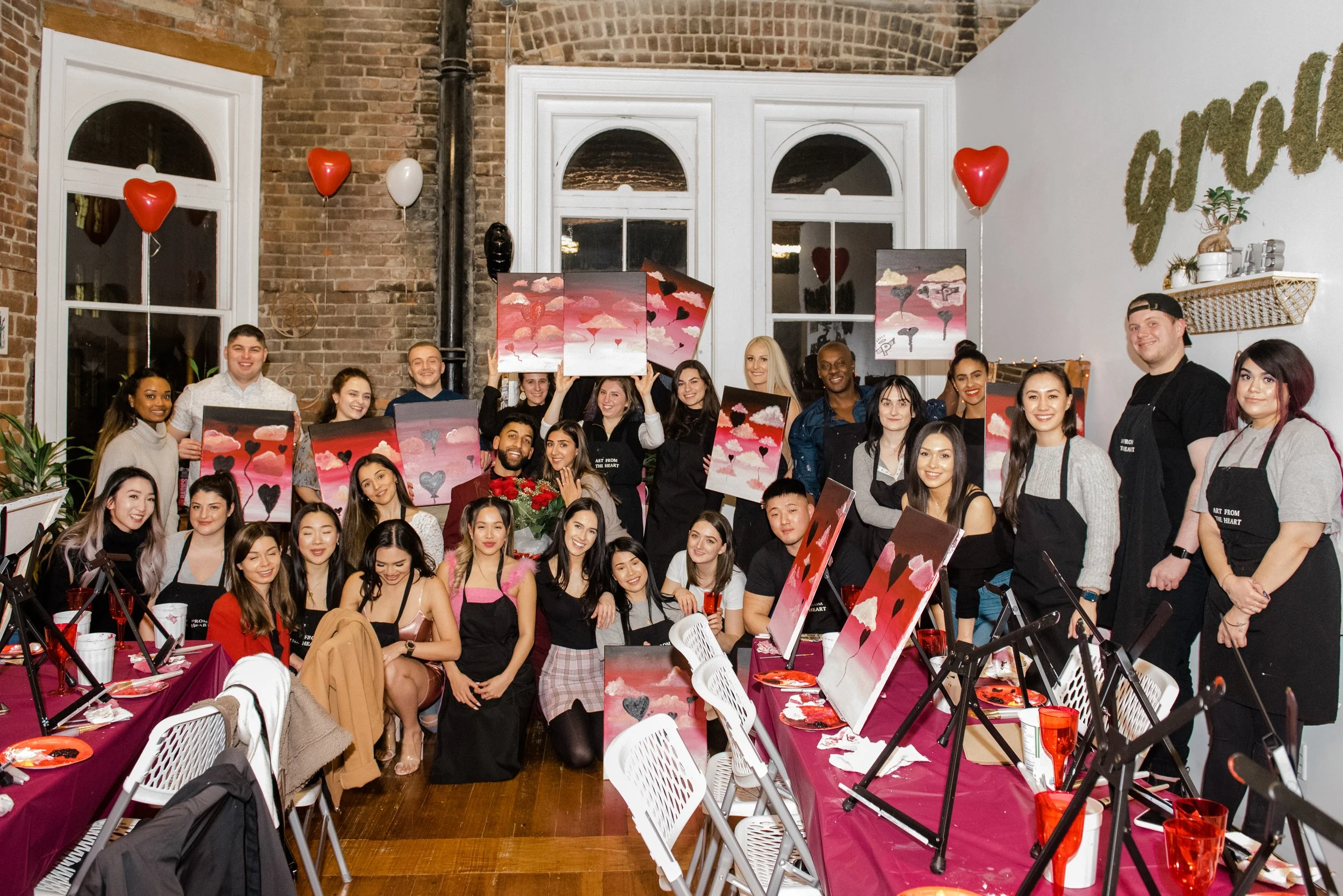 .Art From The Heart Paint Night