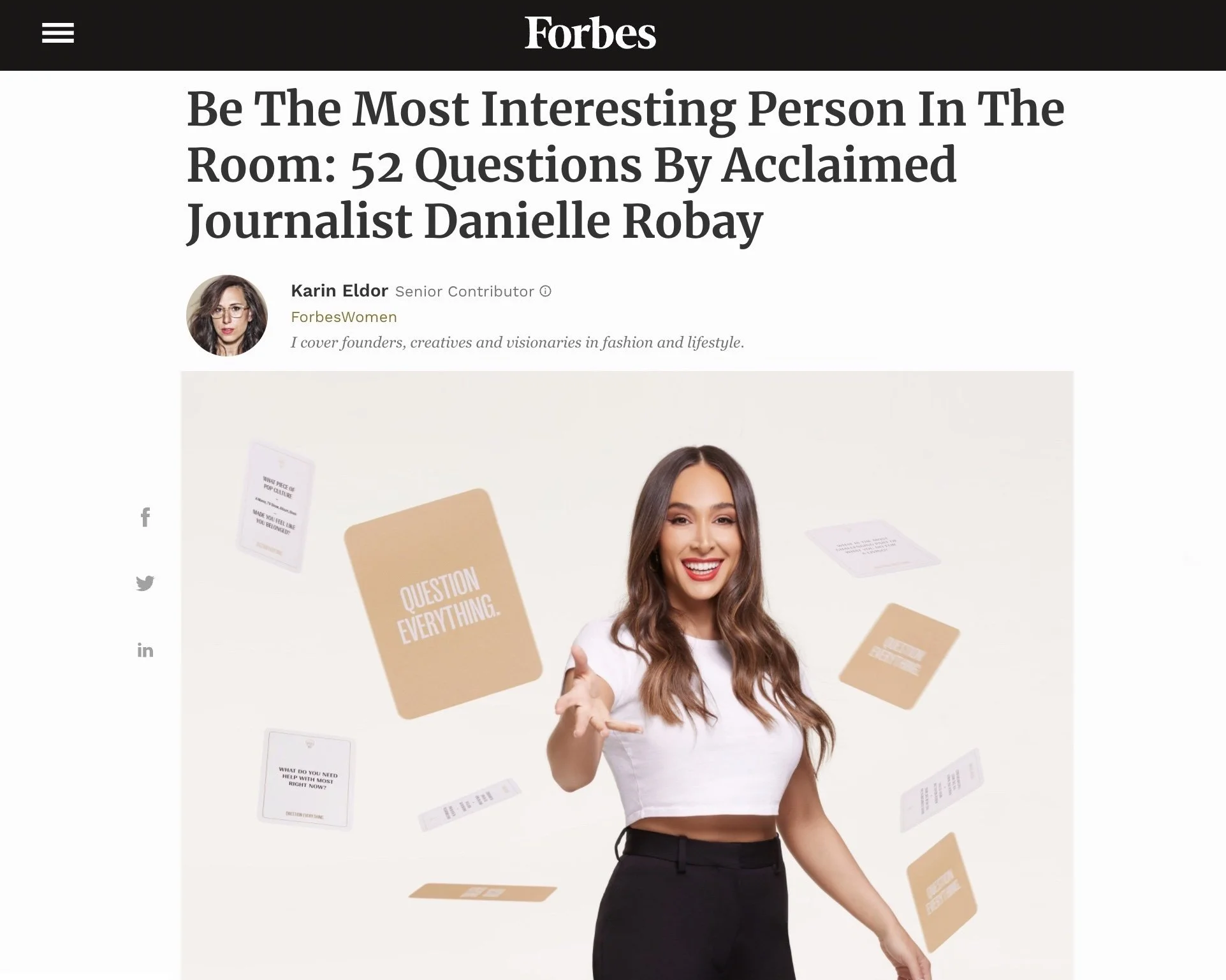 Press — Danielle Robay