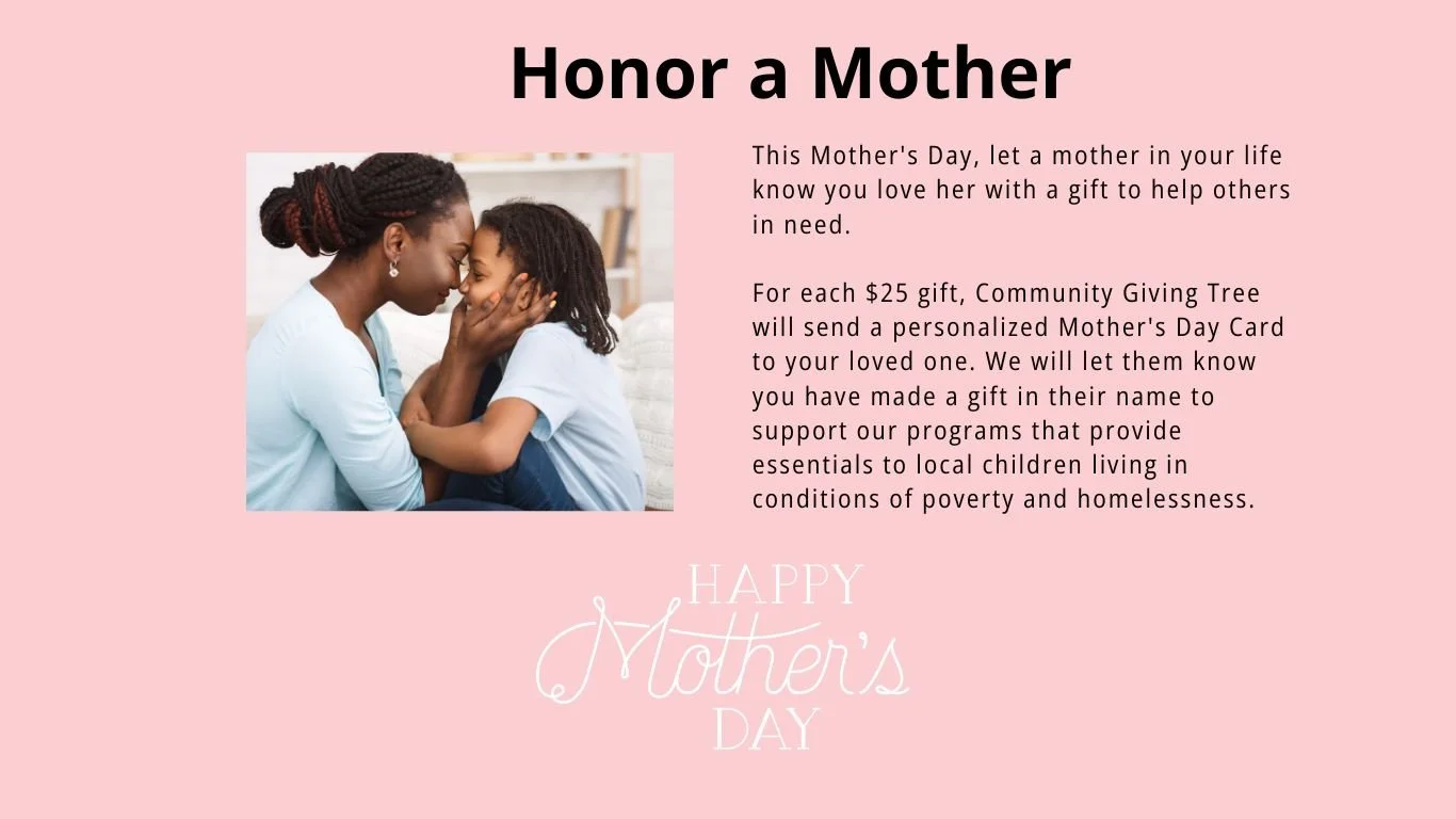 Mothers Day 2025 — Community Giving Tree