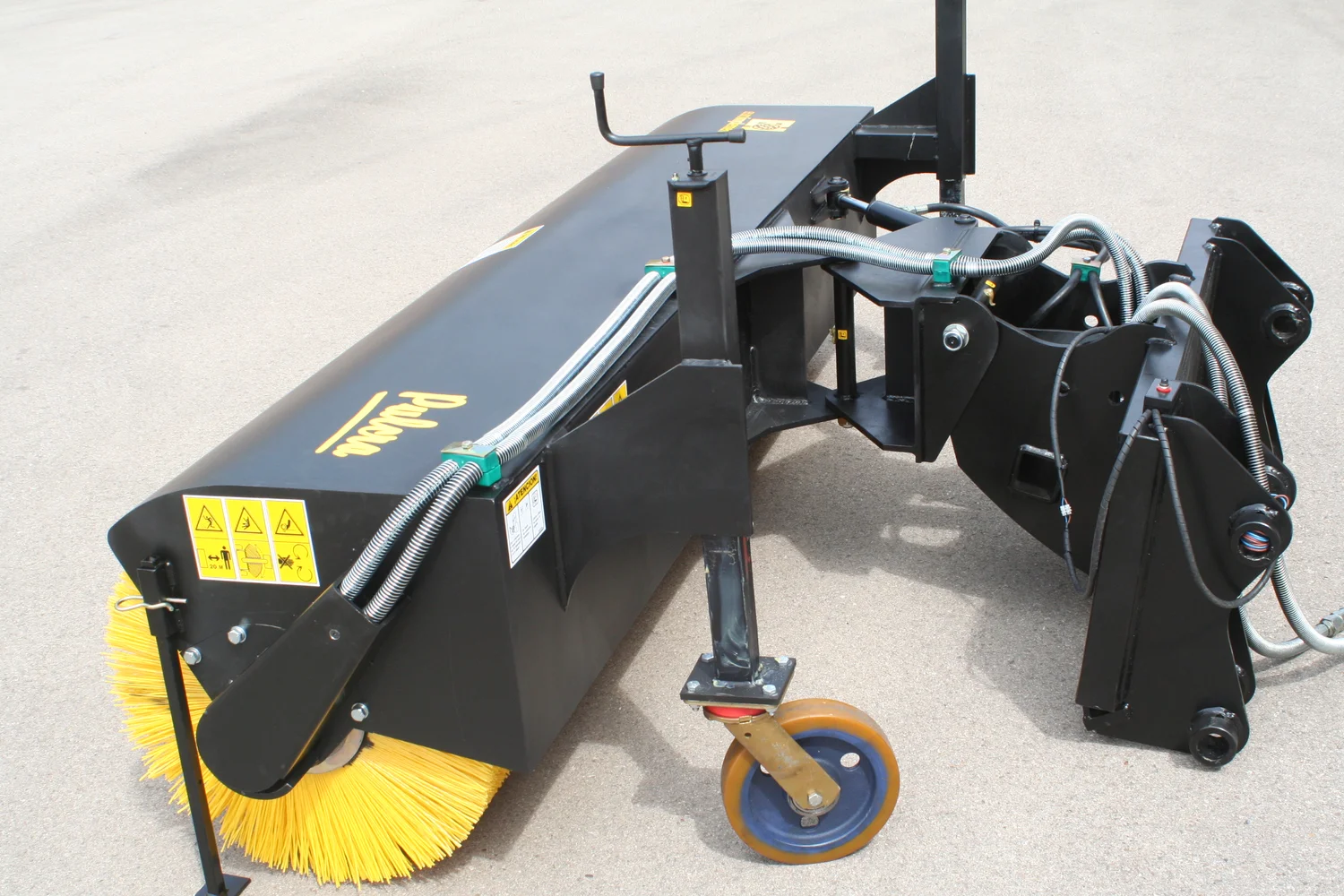 Angle Broom — Construction Equipment Attachments Corp