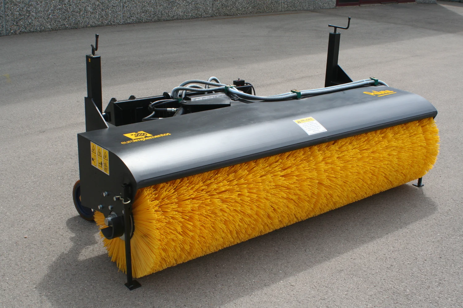 Angle Broom — Construction Equipment Attachments Corp