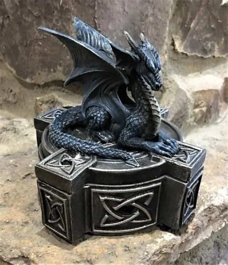 Celtic Cross With Dragon