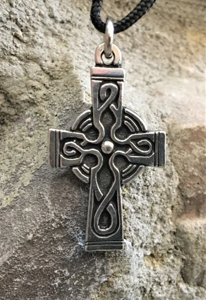 Pewter Cross Necklace