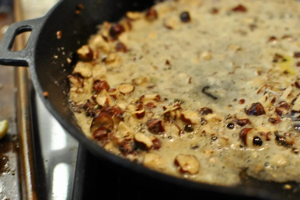 Charred Cauliflower with Hazelnuts and Browned Butter — Crazy Blonde Life