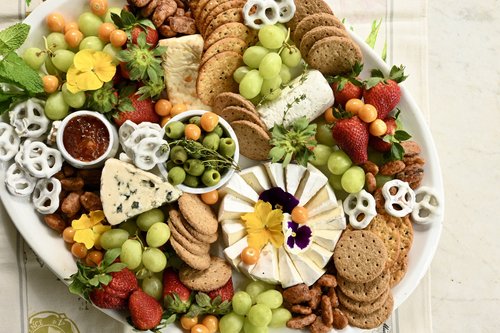 Spring Sip & Savor - A Seasonal Cheese Board — Crazy Blonde Life
