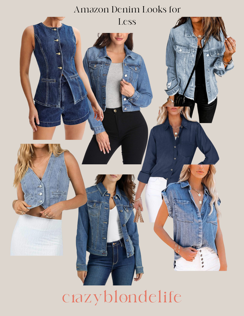 Three Denim Looks to Love — Crazy Blonde Life