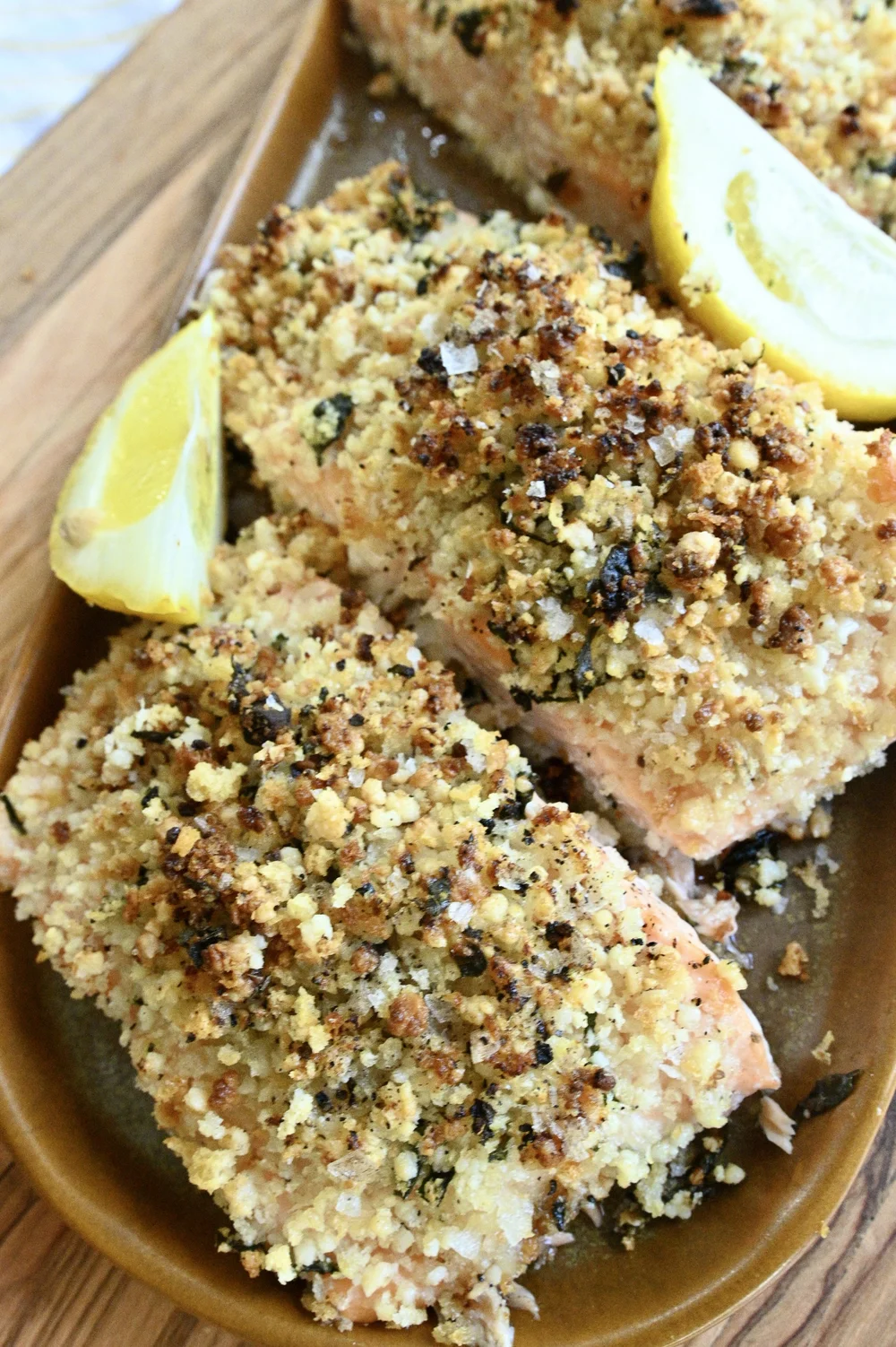 Macadamia Crusted Salmon with Mauna Loa Macadamia Nuts — Crazy Blonde Life