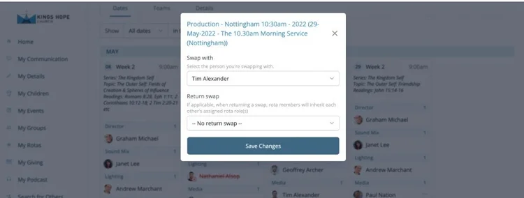 Getting started with ChurchSuite — HHBC