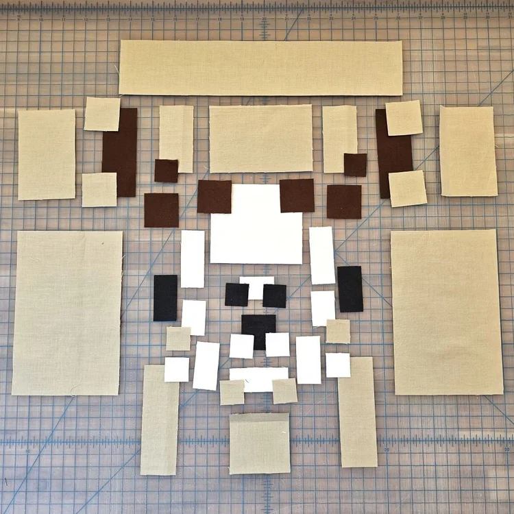 Bison Skull Quilt Block — Crafty Staci