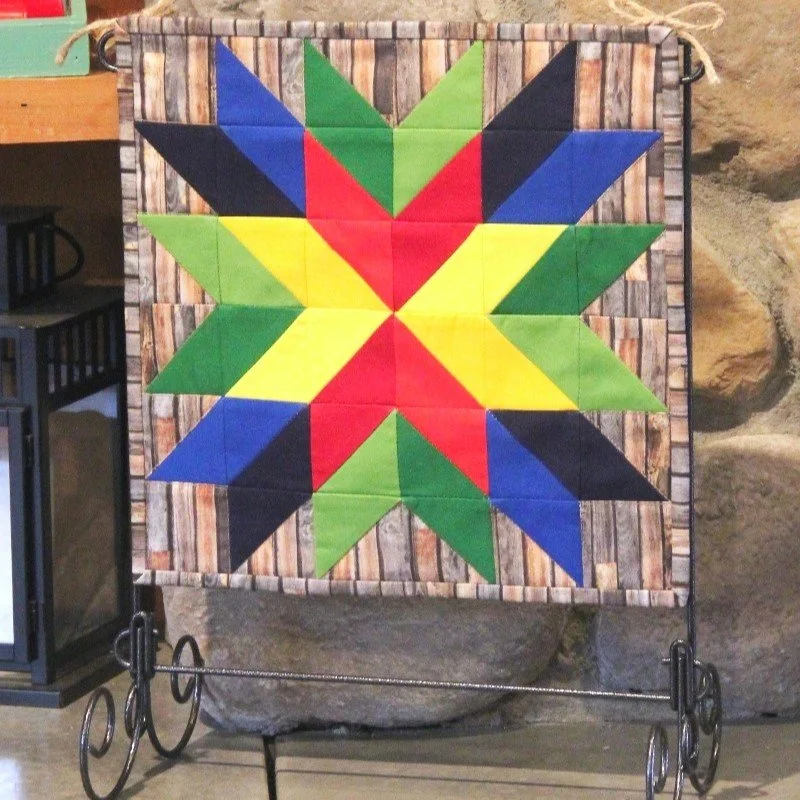 Mini Barn Star Quilt PDF Sewing Pattern — Crafty Staci