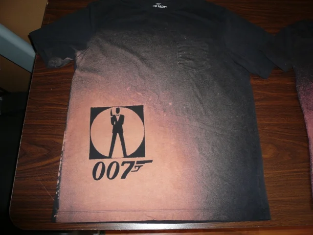 Bleach-Sprayed T-Shirts — Crafty Staci