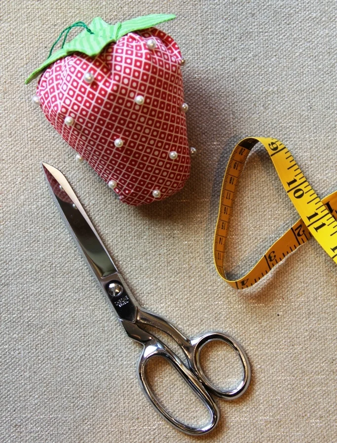 Strawberry Pincushion — Crafty Staci