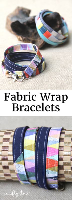 Fabric Wrap Bracelets — Crafty Staci