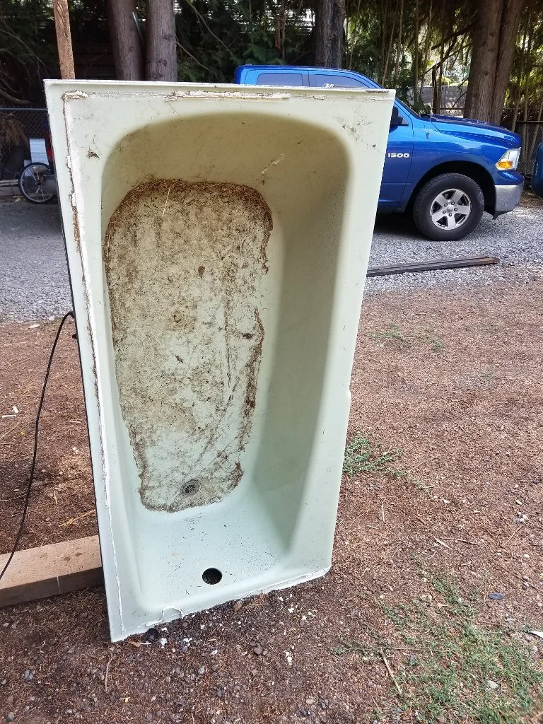 Bathtub Fire Pit — Crafty Staci