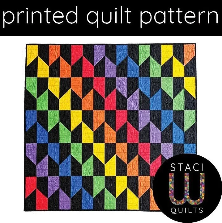 Vibrant Quilt Pattern - ready to ship — Crafty Staci