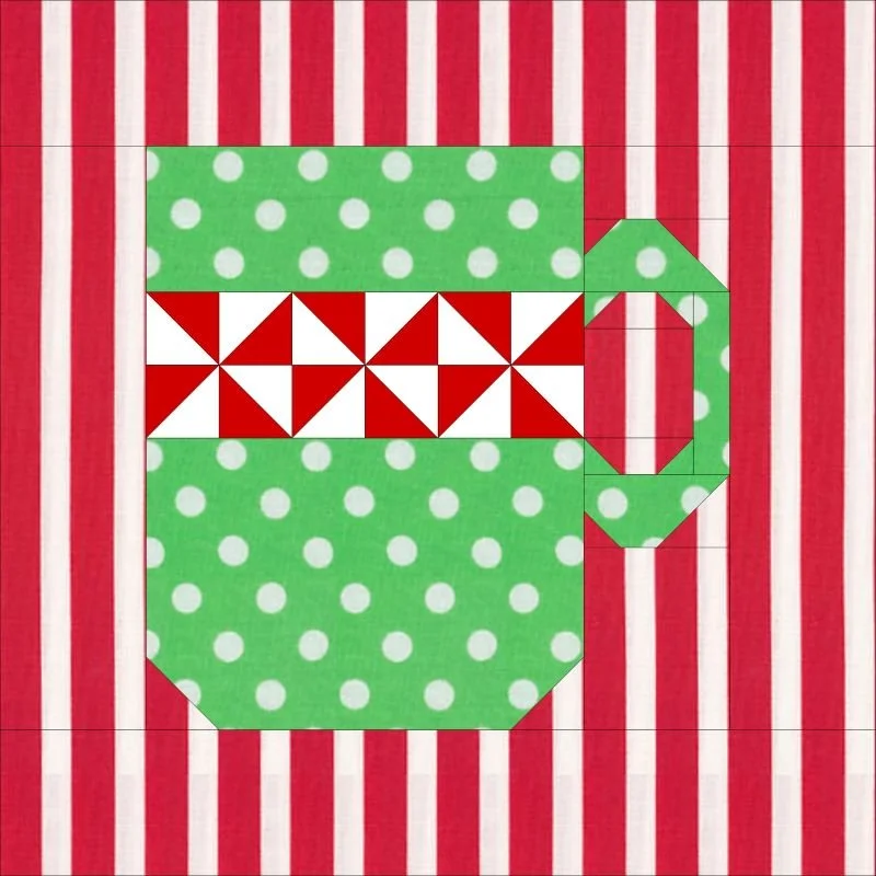 Morning Mug Quilt Block Printable Tutorial — Crafty Staci