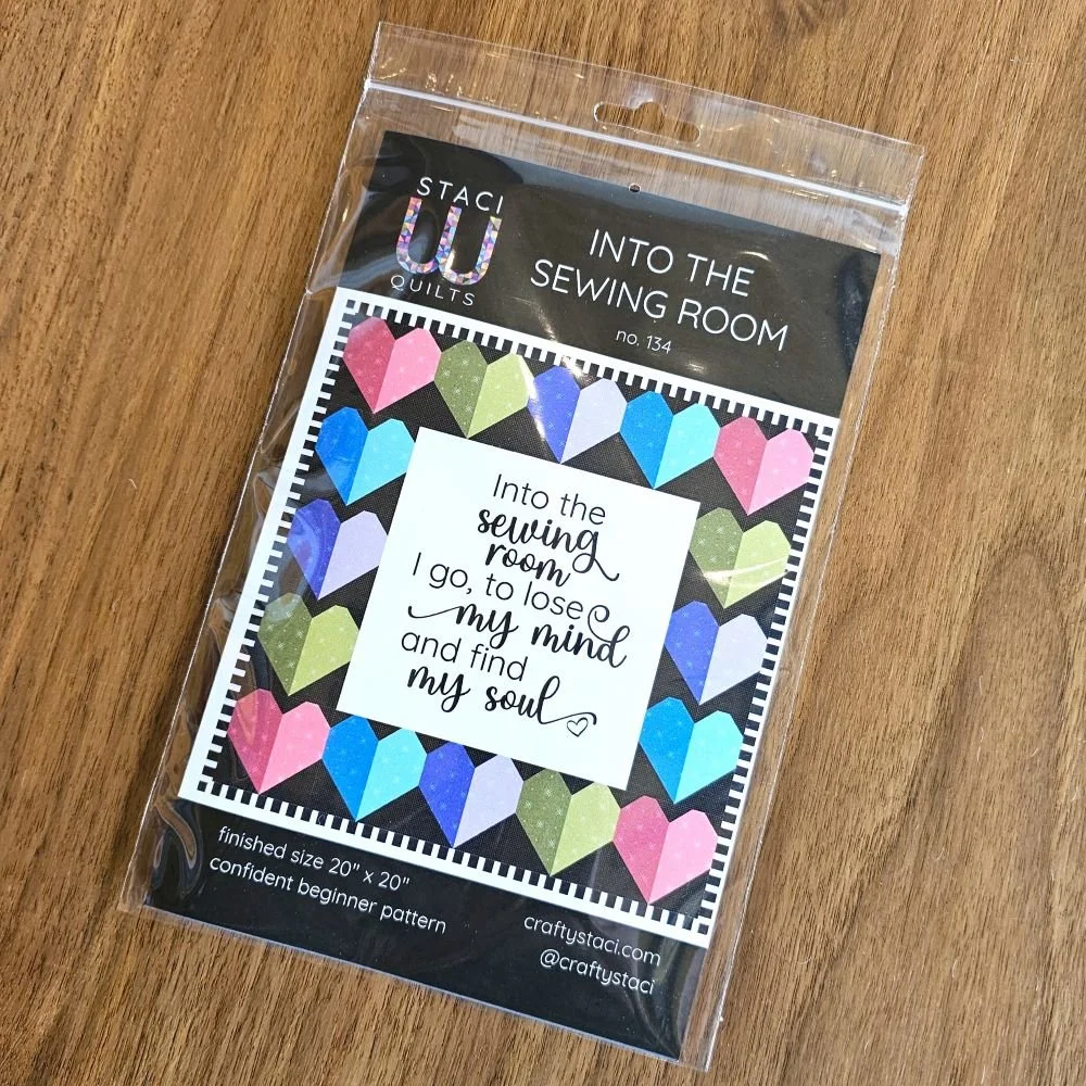 Into the Sewing Room Quilt Pattern and Fabric Panel — Crafty Staci